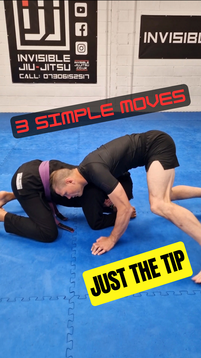 3 Simple Front Headlock Moves – Invisible Jiu Jitsu